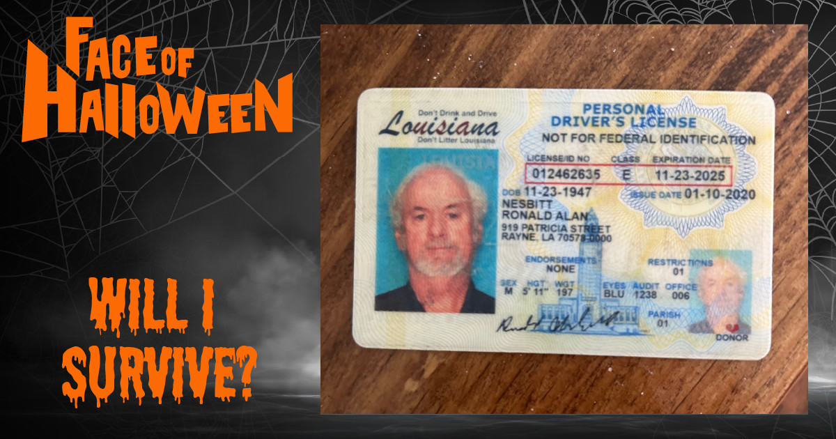 Ronald Nesbitt | Face of Halloween presented by Jamie Lee Curtis